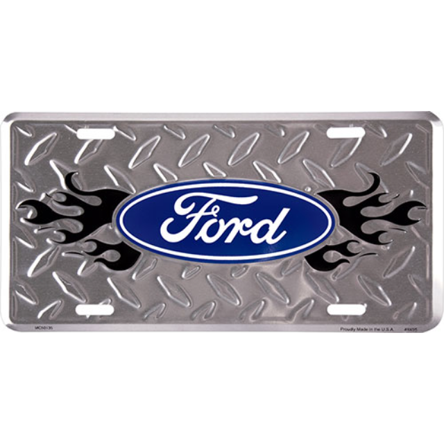 USA Plate – Ford Tribal Diamond – American Base