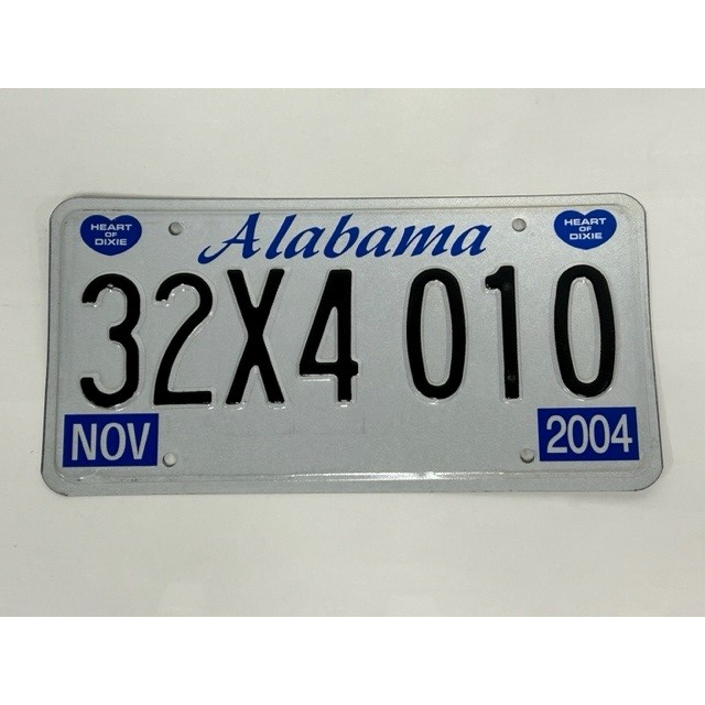 USA Kentekenplaat – Alabama Blue Heart – American Base